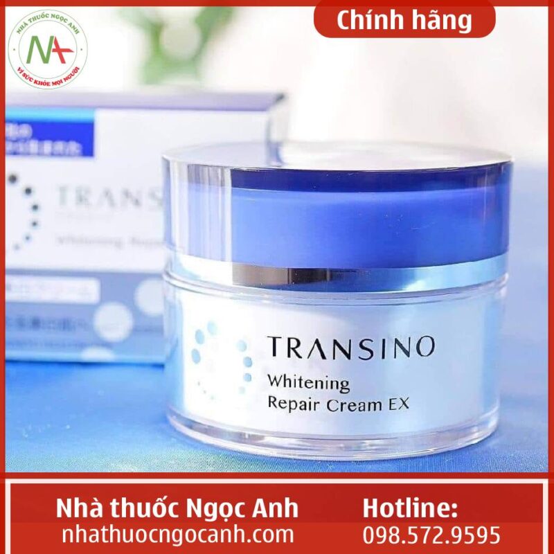 Kem dưỡng trắng da Transino Whitening Repair Cream EX có tốt không, giá ...