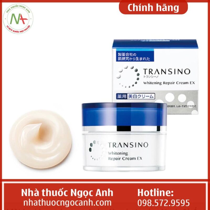 Kem dưỡng trắng da Transino Whitening Repair Cream EX có tốt không, giá ...