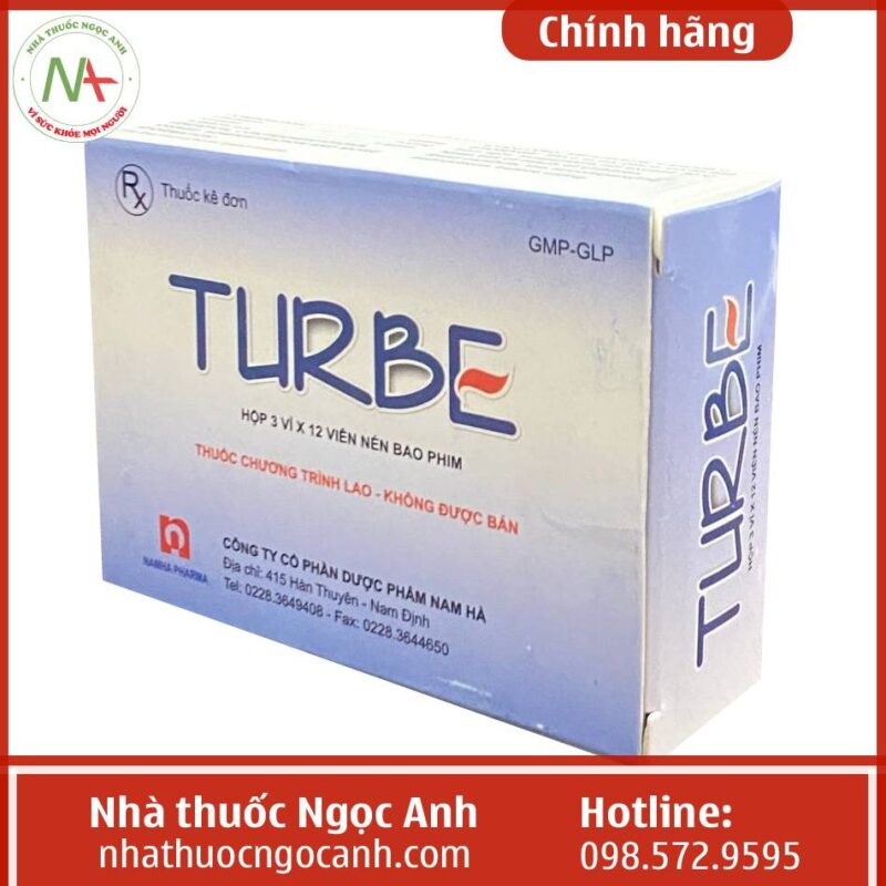 Thuốc Turbe 150/100 Nam Hà là thuốc gì, giá bao nhiêu, mua ở đâu