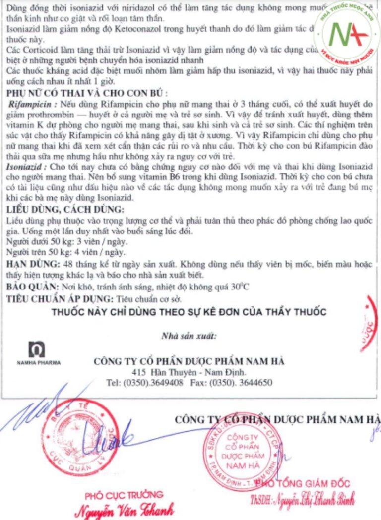 Thuốc Turbe 150/100 Nam Hà là thuốc gì, giá bao nhiêu, mua ở đâu