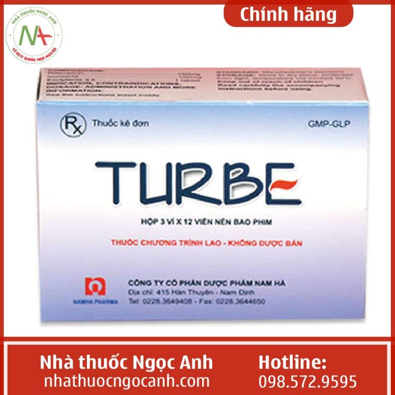 Thuốc Turbe 150/100 Nam Hà là thuốc gì, giá bao nhiêu, mua ở đâu