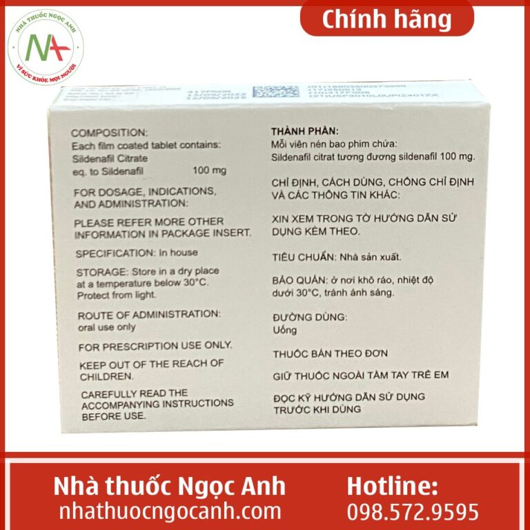 Thuốc Welgra-100 có tác dụng phụ không, giá bao nhiêu, mua ở đâu