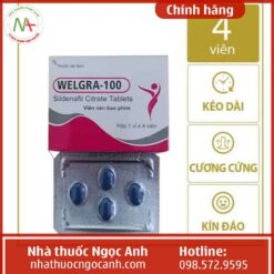 Thuốc Welgra-100 có thật sự hiệu quả không? Giá bao nhiêu?