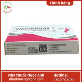 Thuốc Welgra-100 có tác dụng phụ không, giá bao nhiêu, mua ở đâu