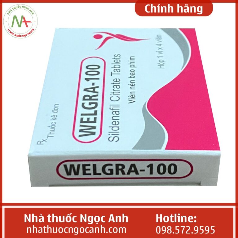 Thuốc Welgra-100 có tác dụng phụ không, giá bao nhiêu, mua ở đâu