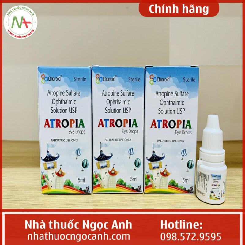 Thuốc Atropia có tác dụng gì, mua ở đâu, giá bao nhiêu?