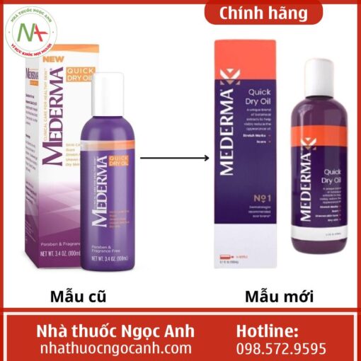 Mederma Quick Dry Oil có tốt không, giá bao nhiêu, mua ở đâu?