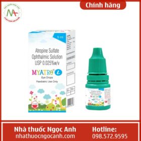 Thuốc nhỏ mắt Myatro Atropin 0.01% 5ml giá bao nhiêu, mua ở đâu