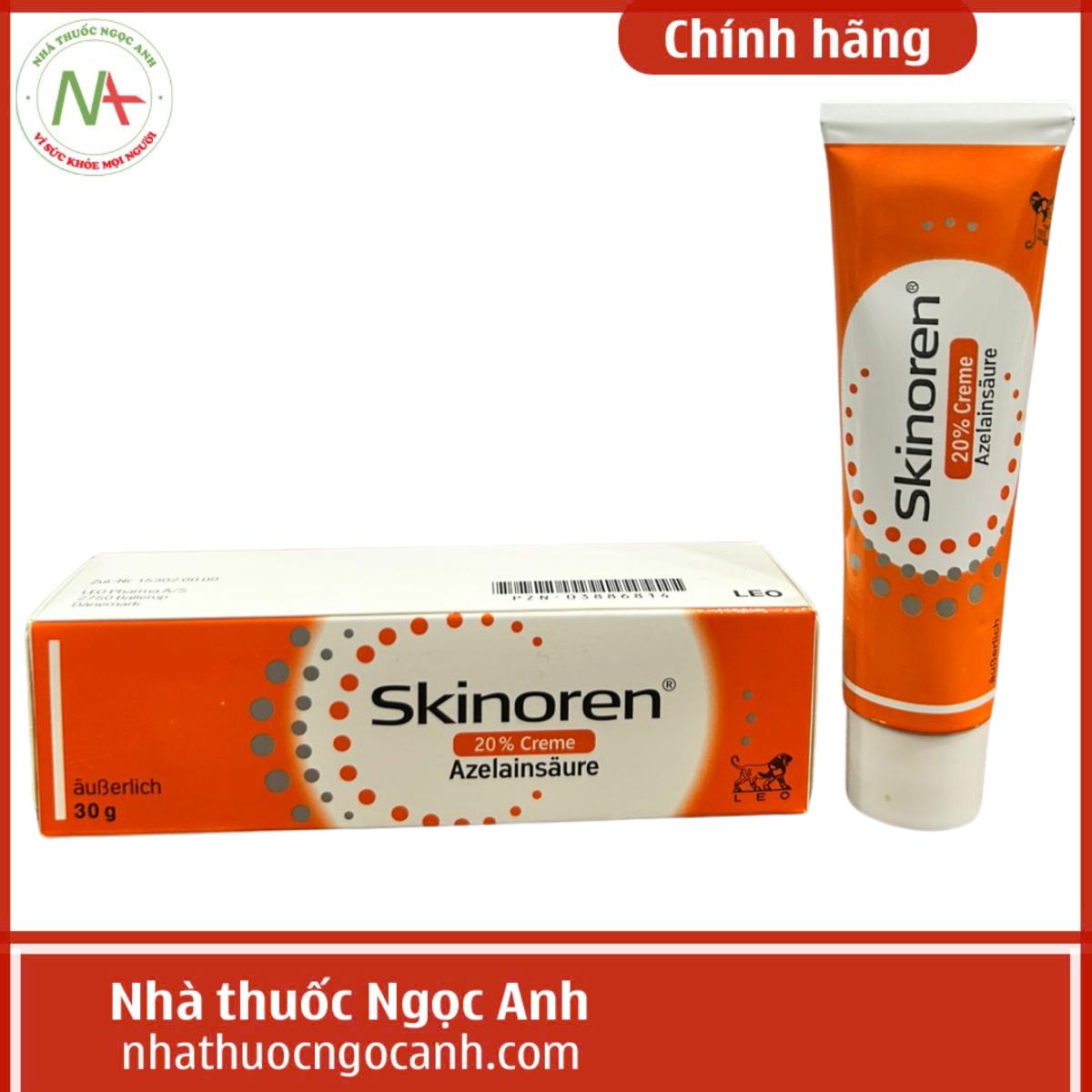 Skinoren Cream có đẩy mụn không, giá bao nhiêu, mua ở đâu chính hãng?