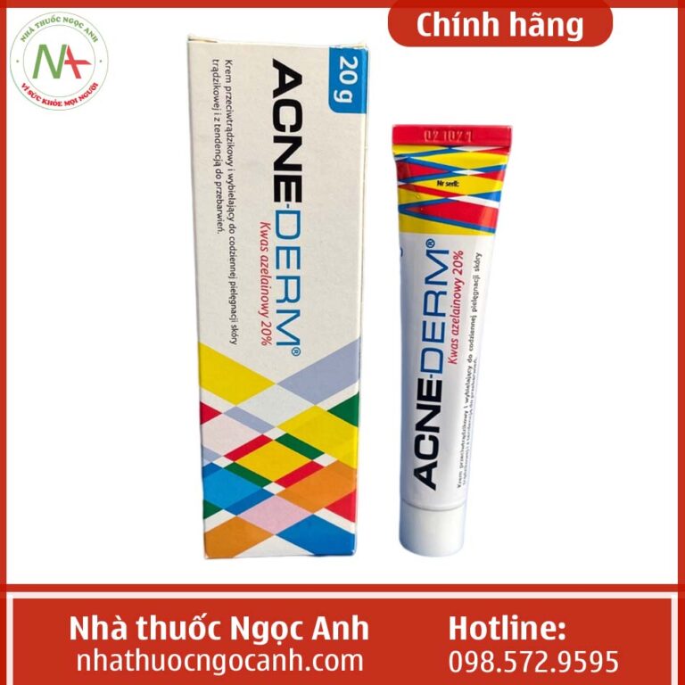 Thuốc Acne-Derm công dụng, có tốt không, giá bao nhiêu, bán ở đâu