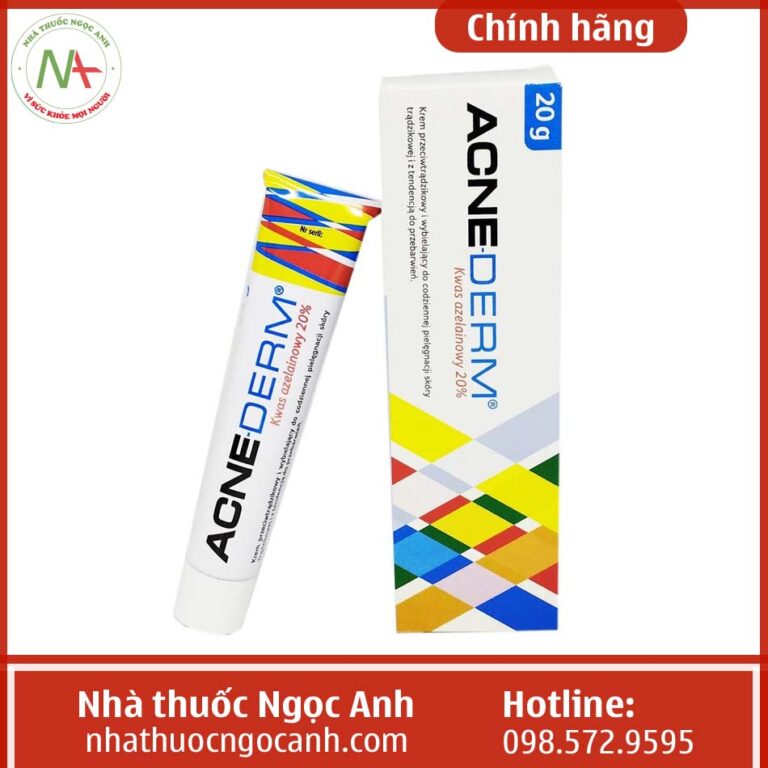 Thuốc Acne-Derm công dụng, có tốt không, giá bao nhiêu, bán ở đâu