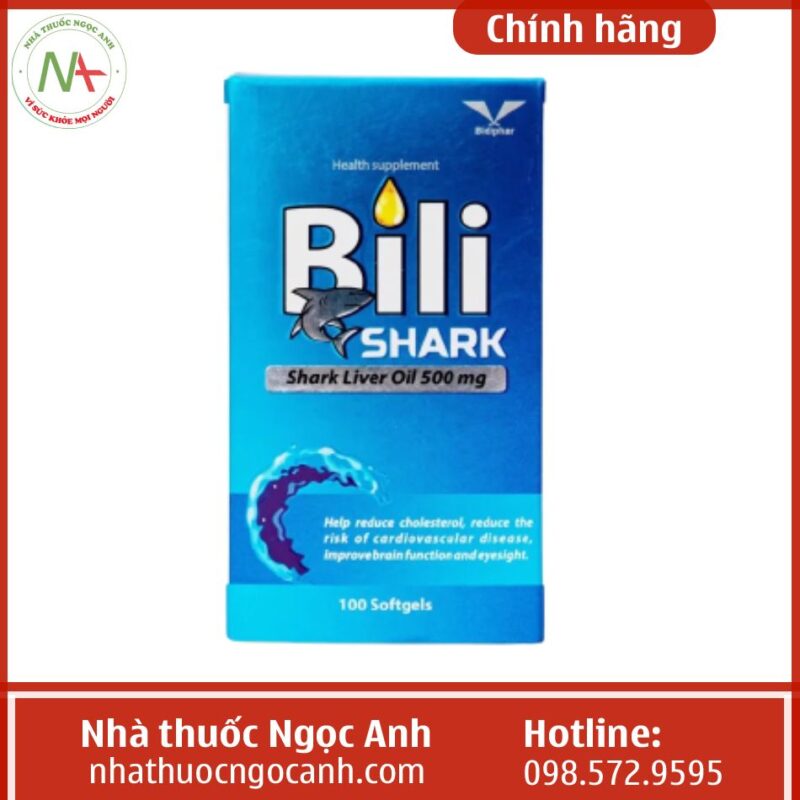Thuốc Bili Shark là thuốc gì, có tác dụng gì, giá bao nhiêu, mua ở đâu