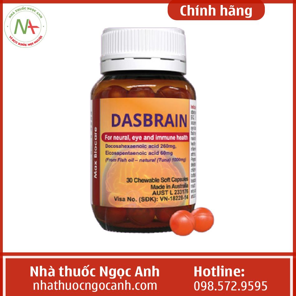 Thuốc Dasbrain là thuốc gì? Giá bao nhiêu? Mua ở đâu?