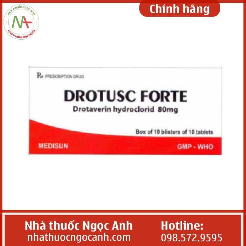 Thuốc Dros-ta 40mg tác dụng gì, mua ở đâu, giá bao nhiêu?