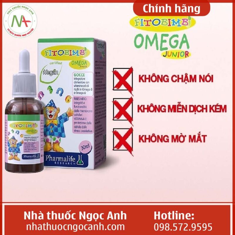 Fitobimbi Omega Junior có tác dụng gì, giá bao nhiêu, mua ở đâu?
