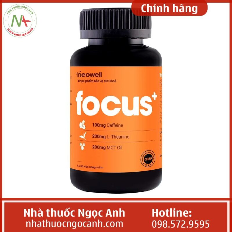 Thuốc NeoWell Focus+ là thuốc gì, review, giá bao nhiêu, mua ở đâu