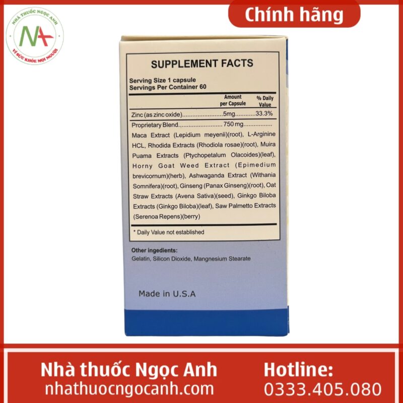 Thuốc bổ thận Formula For Men có tốt không, giá bao nhiêu, mua ở đâu?