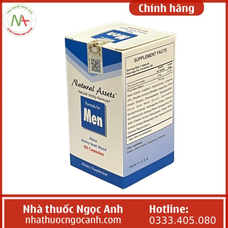 Thuốc bổ thận Formula For Men có tốt không, giá bao nhiêu, mua ở đâu?