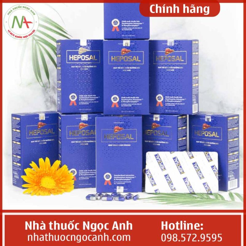 Heposal là thuốc hay thực phẩm chức năng, giá bao nhiêu, mua ở đâu
