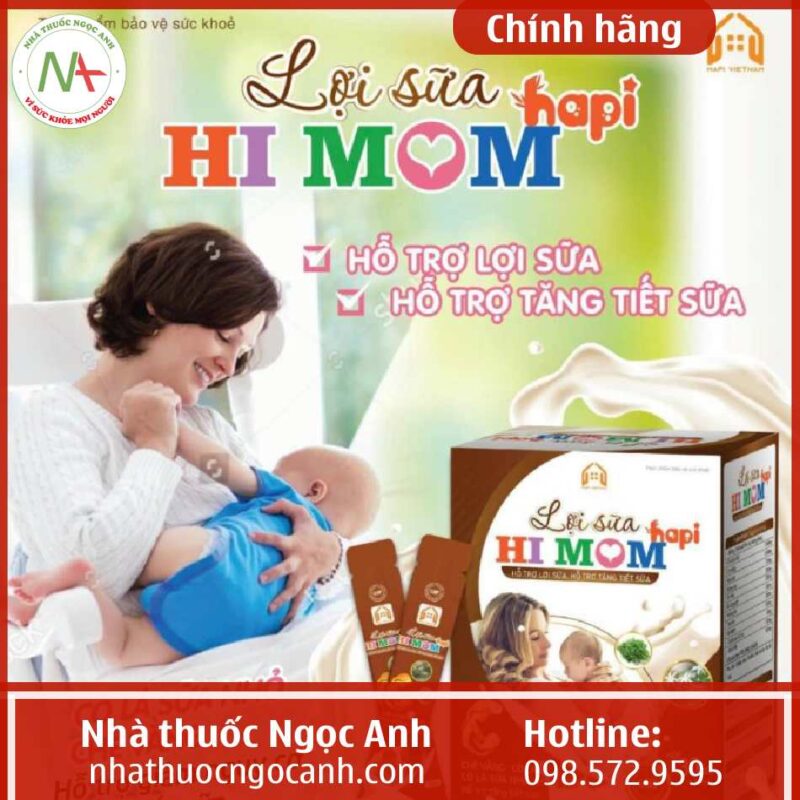 Lợi sữa Himom Hapi có thực sự hiệu quả? Những lưu ý khi dùng