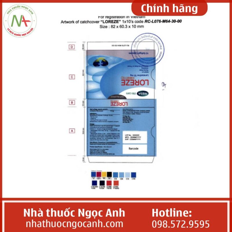 Thuốc Loreze có gây buồn ngủ không, giá bao nhiêu, mua ở đâu?