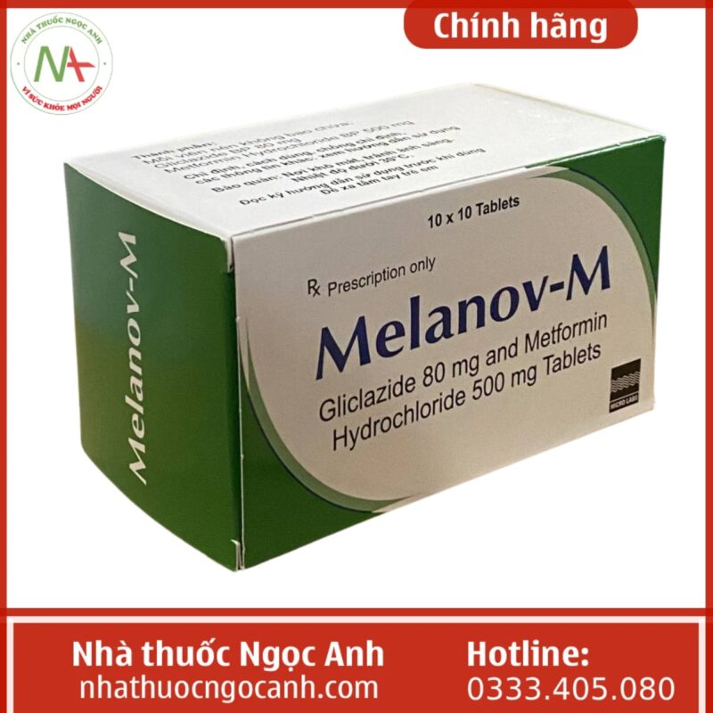 Thuốc Melanov-M 500mg + 80mg chống chỉ định, giá bao nhiêu, mua ở đâu?