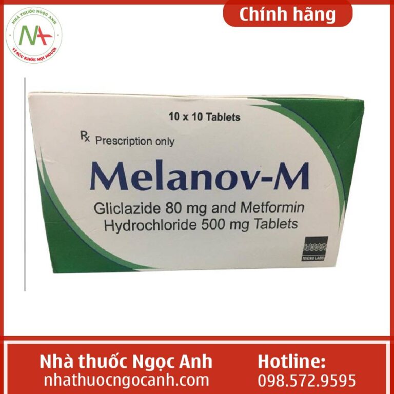 Thuốc Melanov-M là thuốc gì? tác dụng gì? giá bán, mua ở đâu