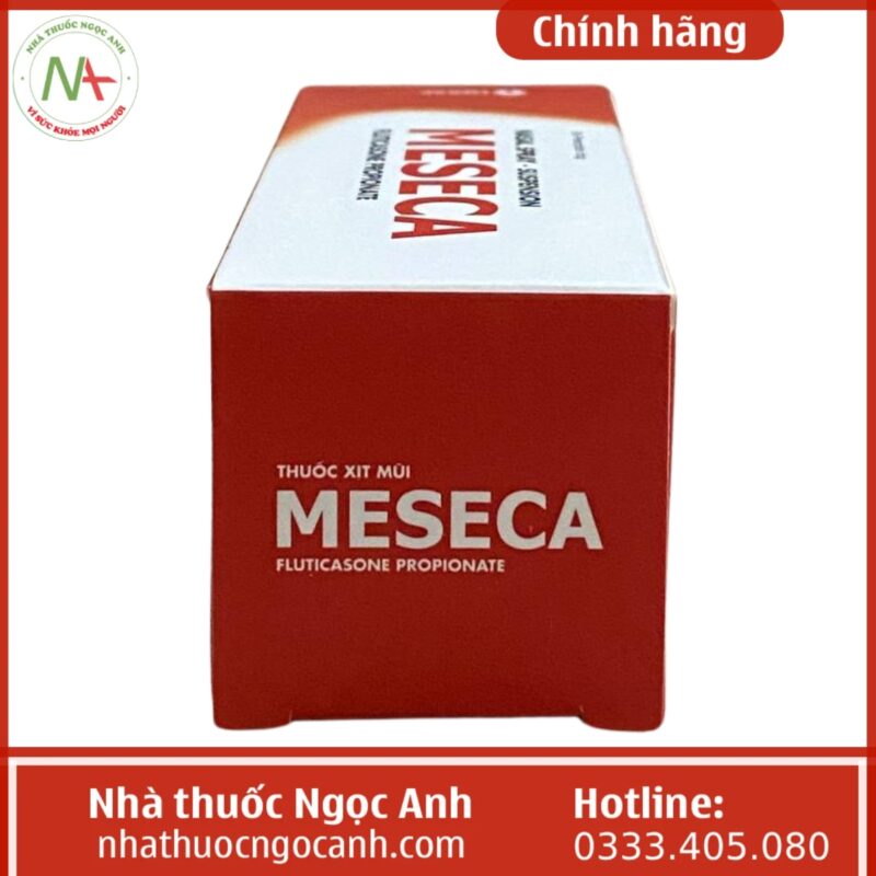 Thuốc xịt mũi Meseca đỏ có tốt không, mua ở đâu, giá bao nhiêu?