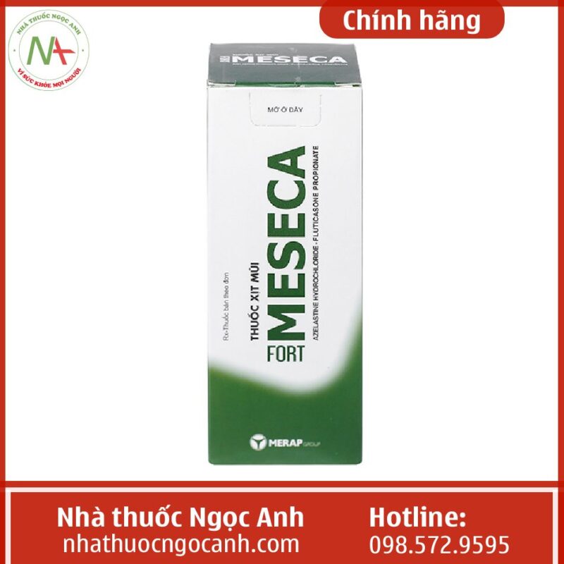 Thuốc Meseca Fort :công dụng, mua ở đâu, giá bao nhiêu?