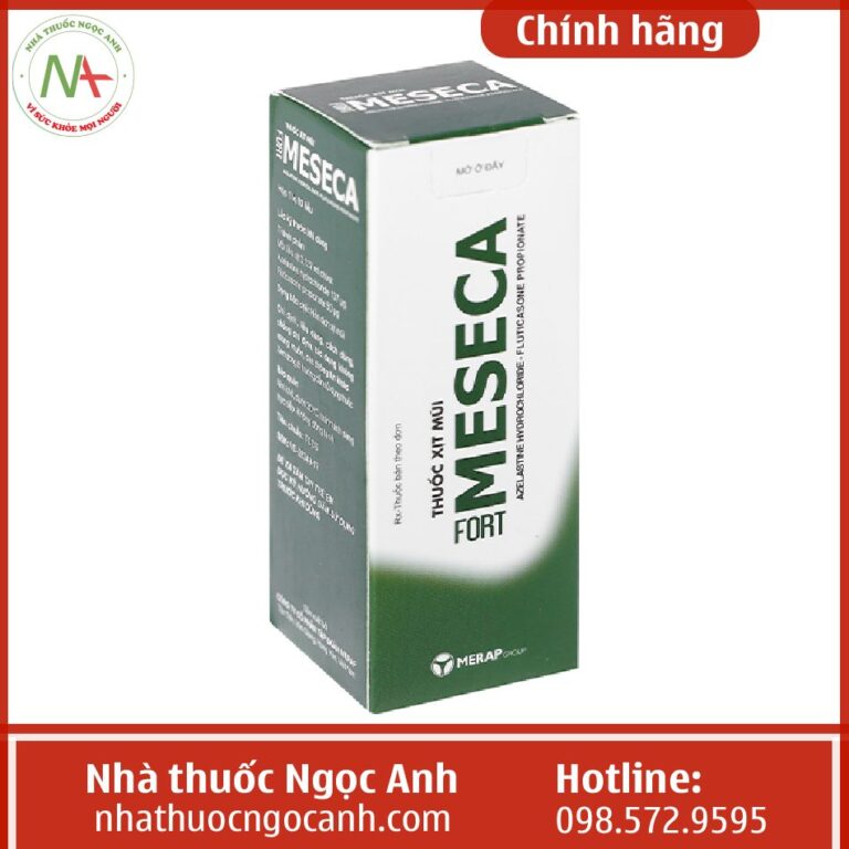 Thuốc Meseca Fort :công dụng, mua ở đâu, giá bao nhiêu?