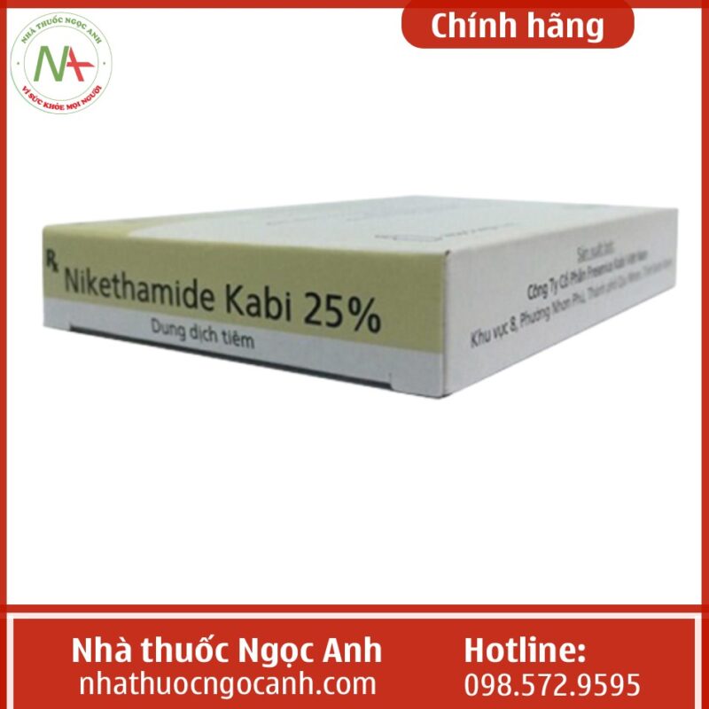 Thuốc Nikethamide Kabi 25% là thuốc gì? Giá bao nhiêu?