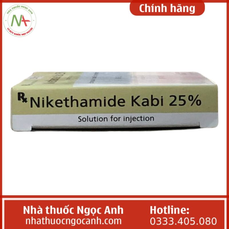 Thuốc Nikethamide Kabi 25% thuộc nhóm nào, giá bao nhiêu, mua ở đâu