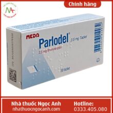 Thuốc Parlodel 2.5mg Tablet cách dùng cắt sữa, giá bao nhiêu, mua ở đâu