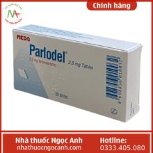 Thuốc Parlodel 2.5mg Tablet cách dùng cắt sữa, giá bao nhiêu, mua ở đâu