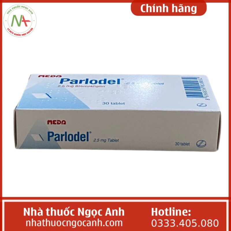 Thuốc Parlodel 2.5mg Tablet cách dùng cắt sữa, giá bao nhiêu, mua ở đâu