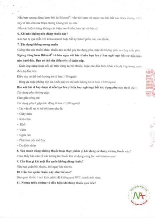 Thuốc Bikozol 100mg là thuốc gì, thành phần, giá bao nhiêu, mua ở đâu