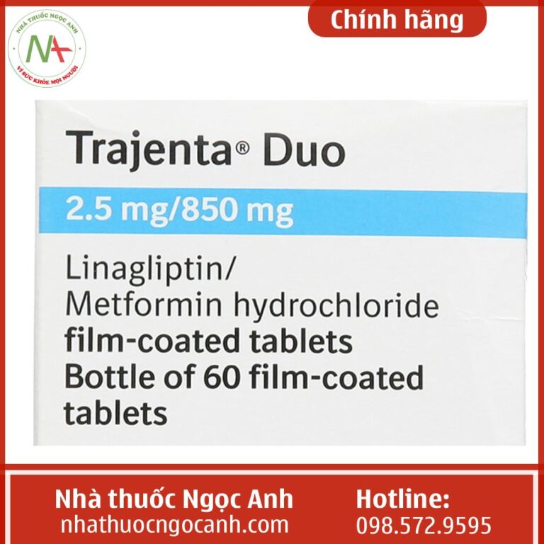 Thuốc Trajenta Duo 2.5mg/850mg là thuốc gì, mua ở đâu, giá bao nhiêu?
