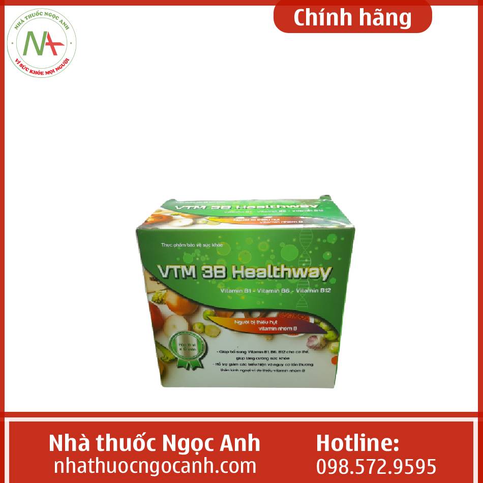 VTM 3B Healthway công dụng, cách dùng, giá bao nhiêu