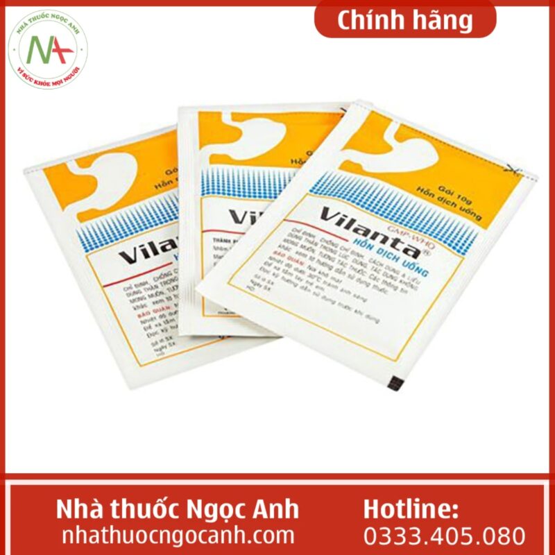 Thuốc Vilanta dạng gói có tác dụng gì, giá bao nhiêu, mua ở đâu?