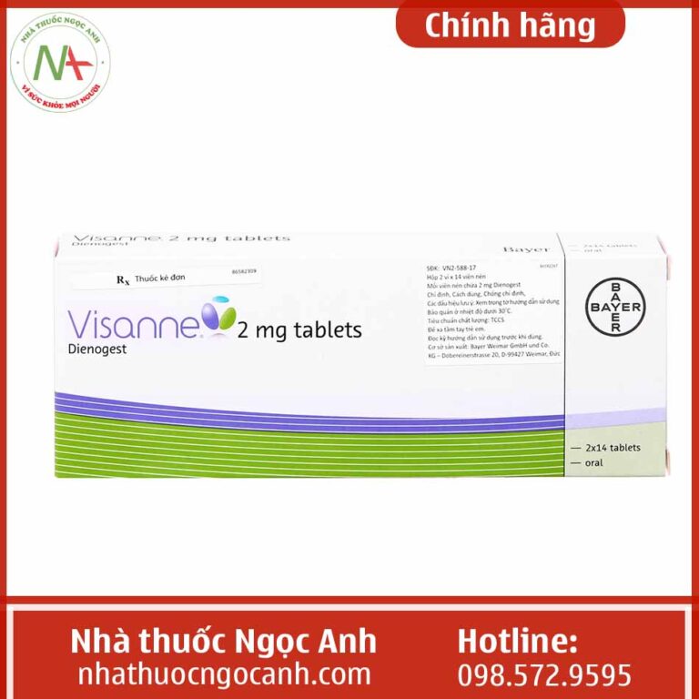 [CHÍNH HÃNG] Thuốc Valiera 2mg: Công dụng, liều dùng, giá bán