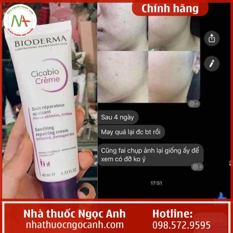 Bioderma Cicabio Crème có tác dụng gì, giá bao nhiêu, mua ở đâu