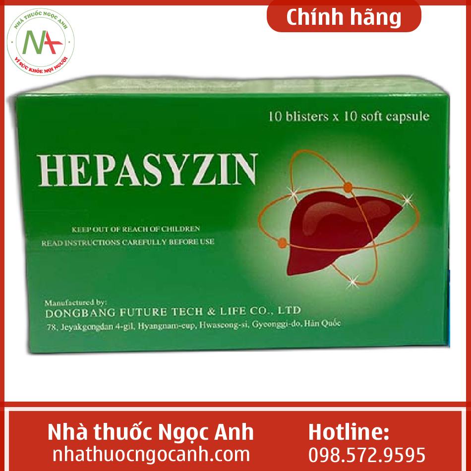 Thuốc Hepasyzin: Công dụng, giá bán, mua ở đâu chính hãng