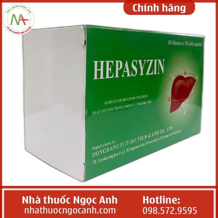 Thuốc Hepasyzin: Công dụng, giá bán, mua ở đâu chính hãng