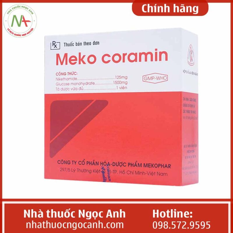 Thuốc Meko coramin là thuốc gì, có tác dụng gì, giá bao nhiêu, mua ở đâu