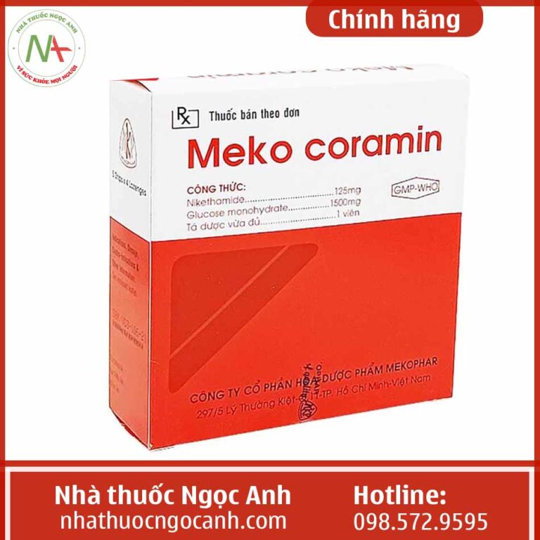 Thuốc Meko coramin là thuốc gì, có tác dụng gì, giá bao nhiêu, mua ở đâu