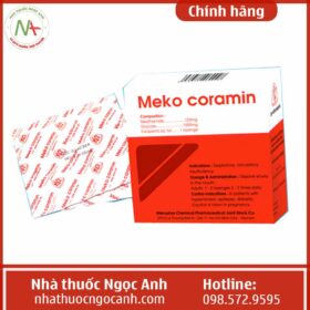 Thuốc Meko coramin điều trị suy tuần hoàn và suy hô hấp