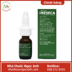 Thuốc xịt mũi Meseca Fort xanh 60 liều mua ở đâu, giá bao nhiêu?
