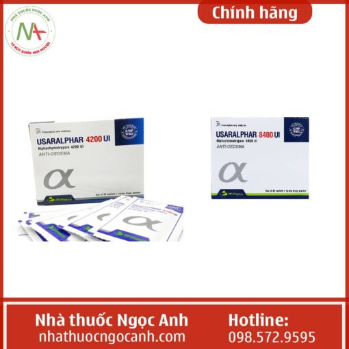 Thuốc Usaralphar 8400 UI cách sử dụng, giá bao nhiêu, mua ở đâu?
