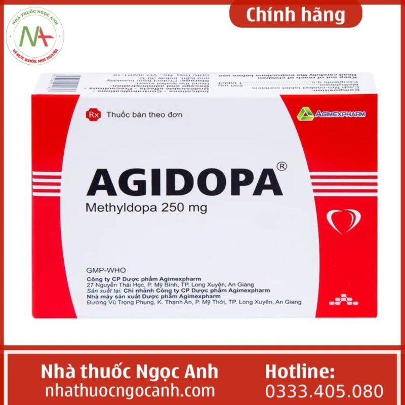Methyldopa là thuốc gì? Công dụng, Cơ chế hoạt động, Liều dùng
