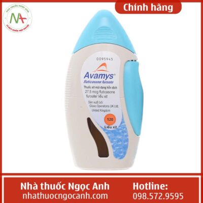 Thuốc xịt mũi Avamys 120 Sprays có giá bao nhiêu, mua ở đâu?